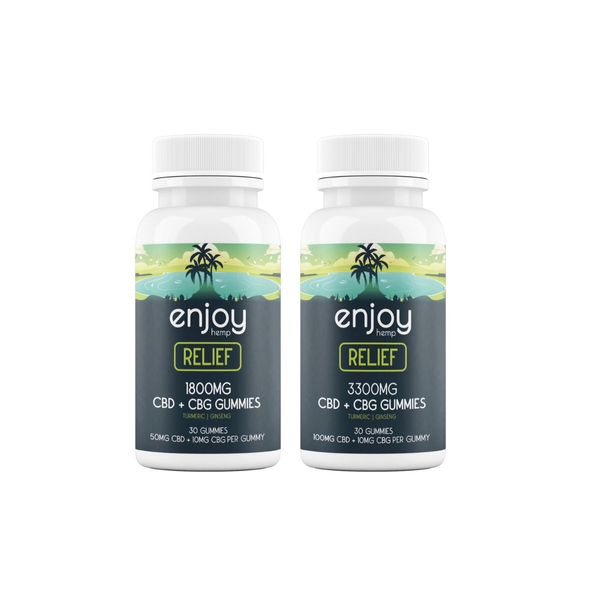 CBD + CBG Relief Gummies - Enjoy Hemp | Modern Apotheca Online