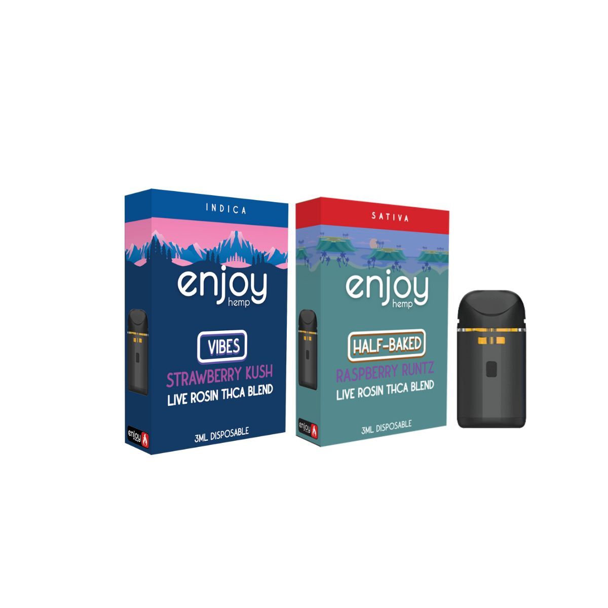 THCa + THCp + D8 3 gram Disposable - Enjoy Hemp | Modern Apotheca Online